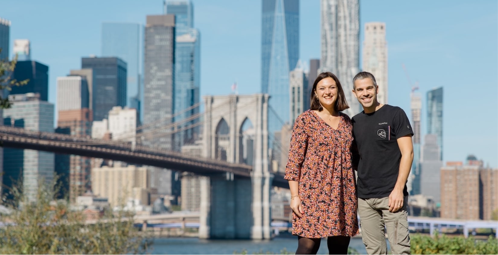 Anne et Antoine, blogueurs voyage spécialisés New York