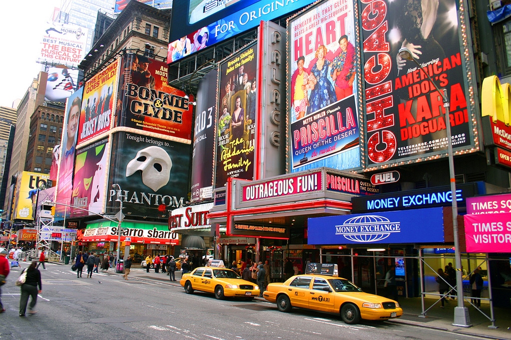 Times Square : "The Crossroads of the World" - Partir à New York